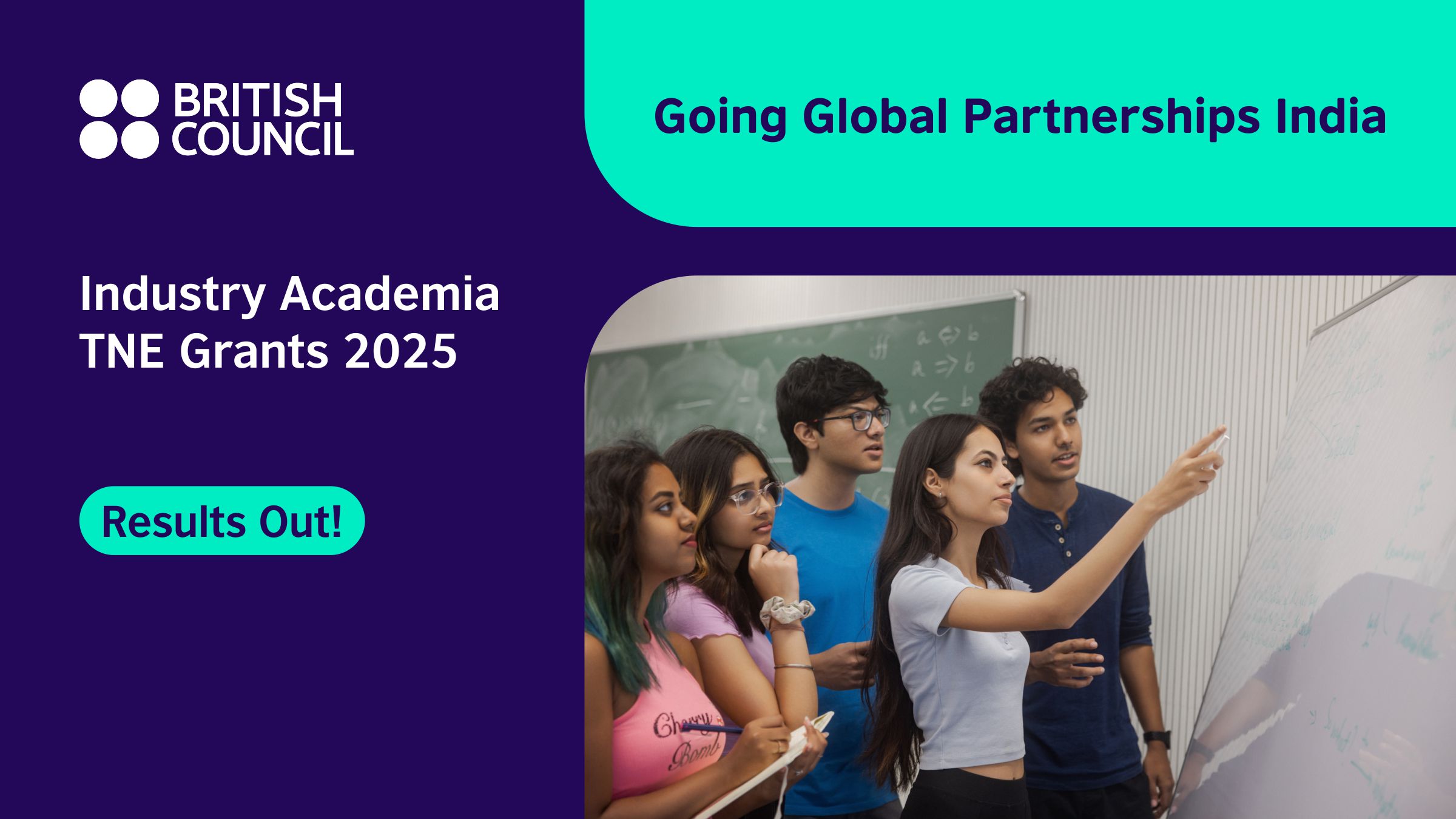 Going Global Partnerships – Industry Academia TNE Grants 2025-26 | British Council