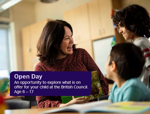 Open Day for parents, kids and teens | British Council