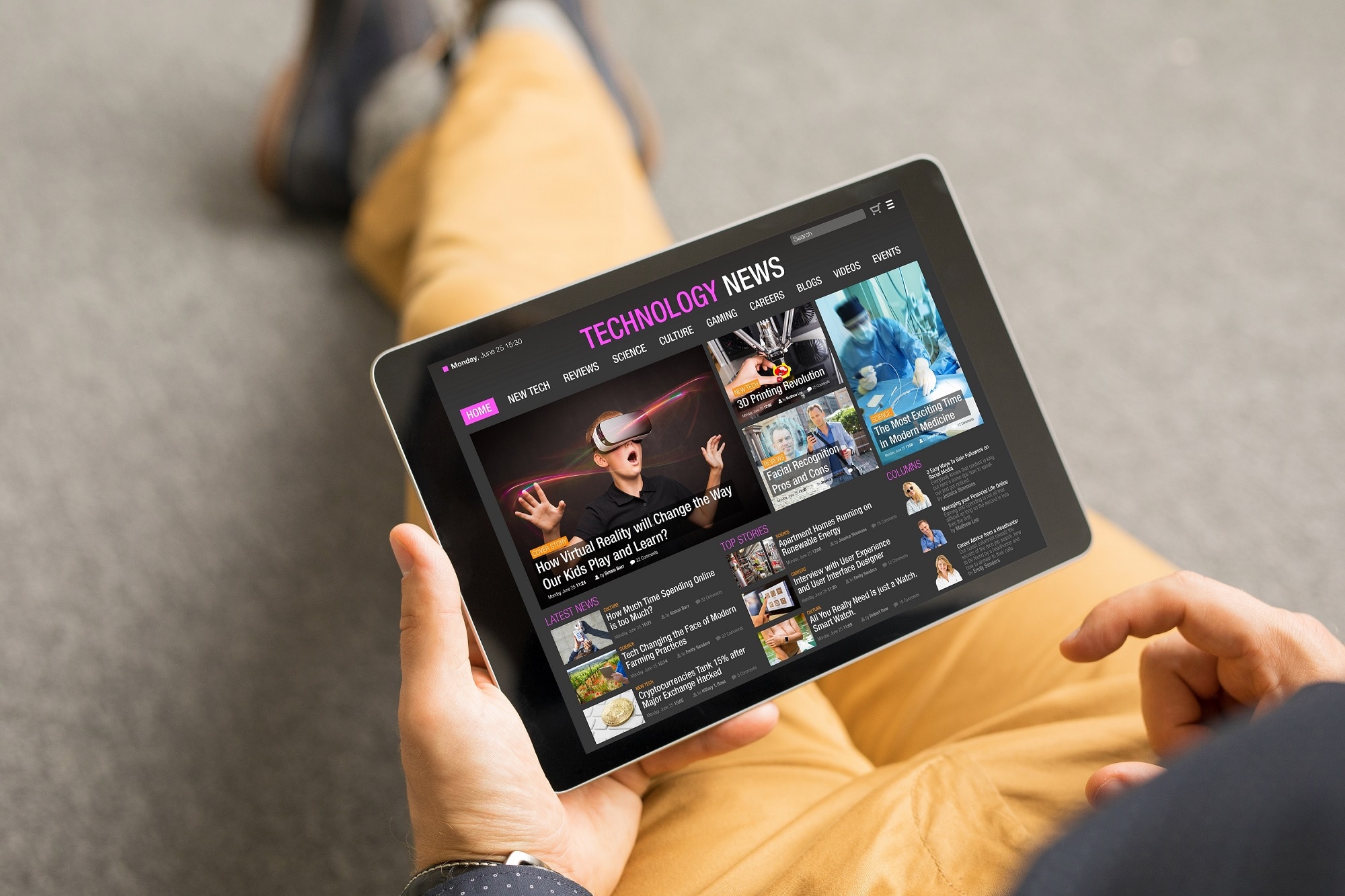 Read a magazine or newspaper | British Council