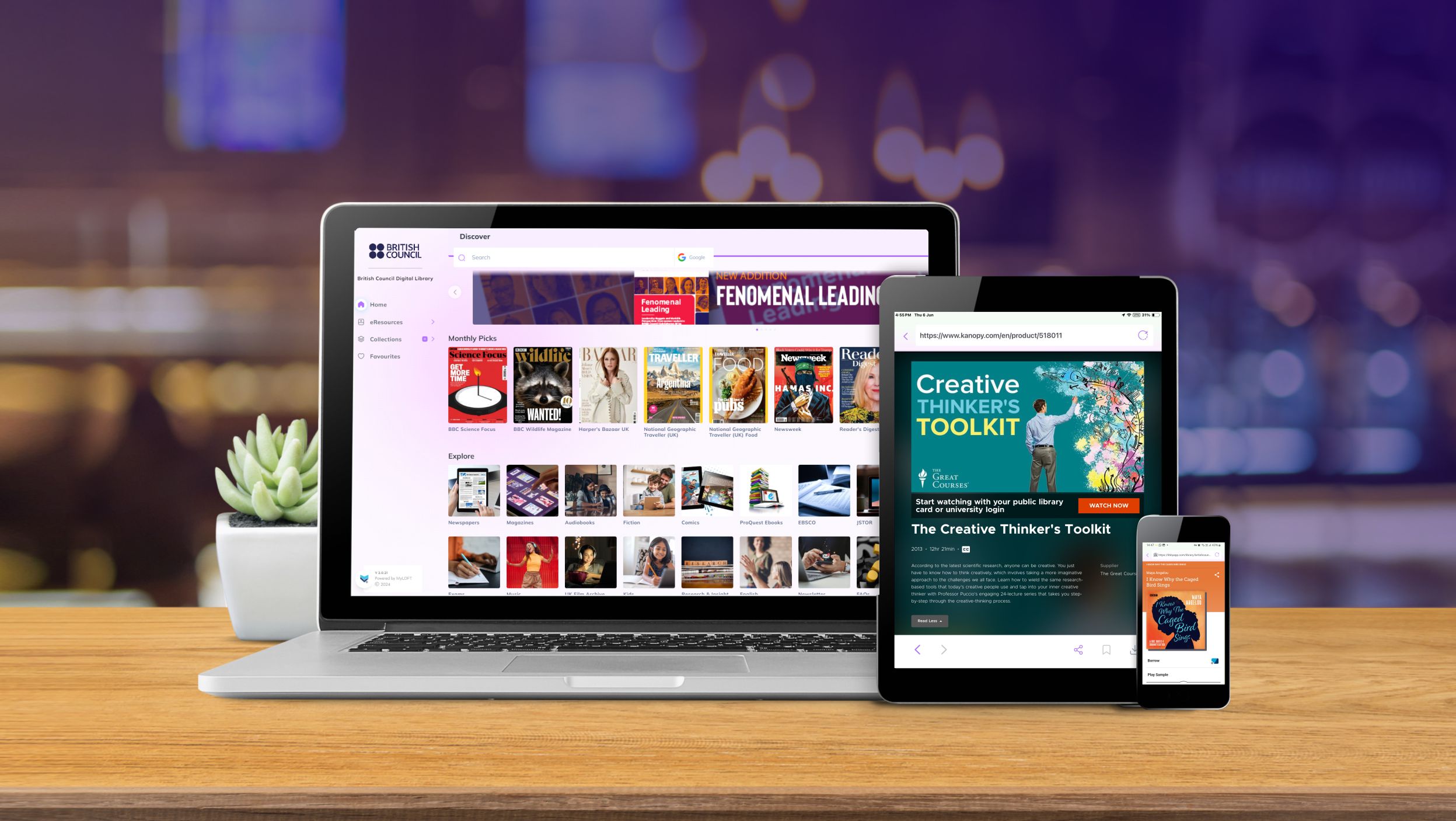 The British Council Library in your pocket! | British Council