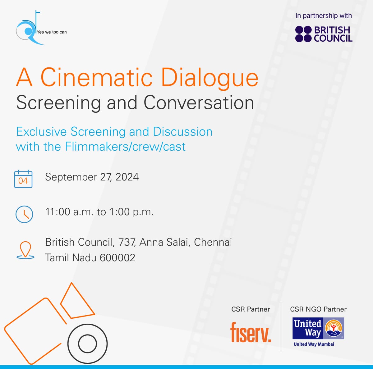 A Cinematic Dialogue - Screening and Conversation | British Council